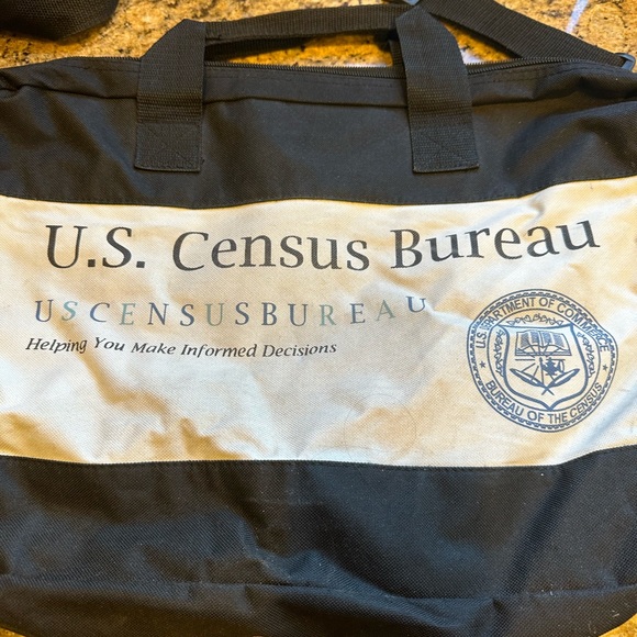Bags | Us Census Bureau Duffel Bag | Poshmark